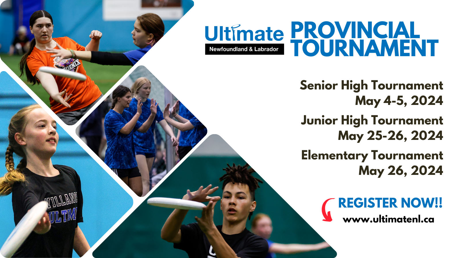 2024 Ultimate NL Youth Provincial Tournaments – Ultimate NL
